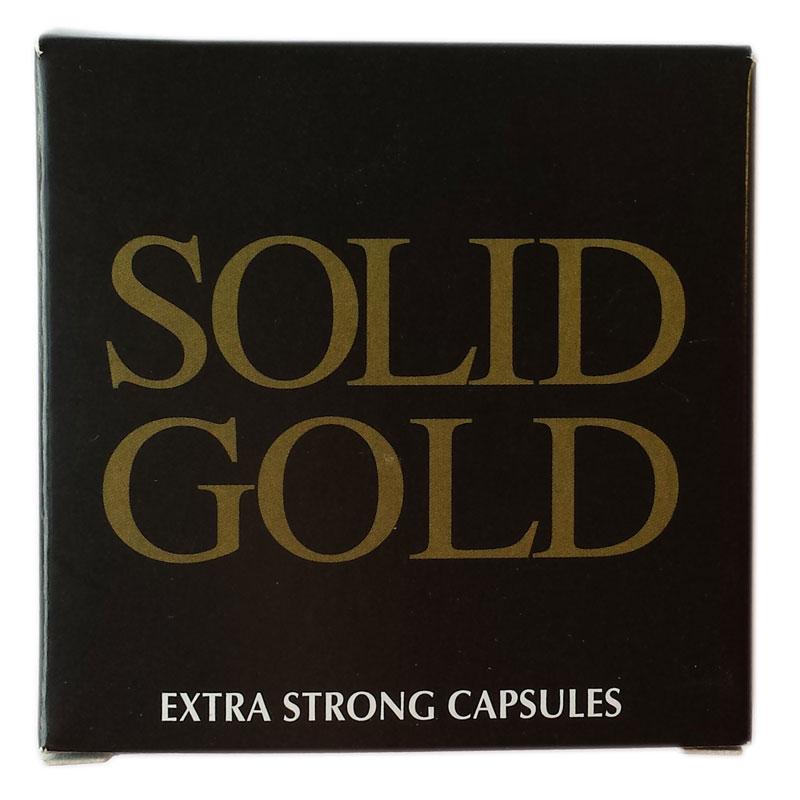Solid Gold Extra Strong Capsules Single Pack - Erotiikkakauppa.fi